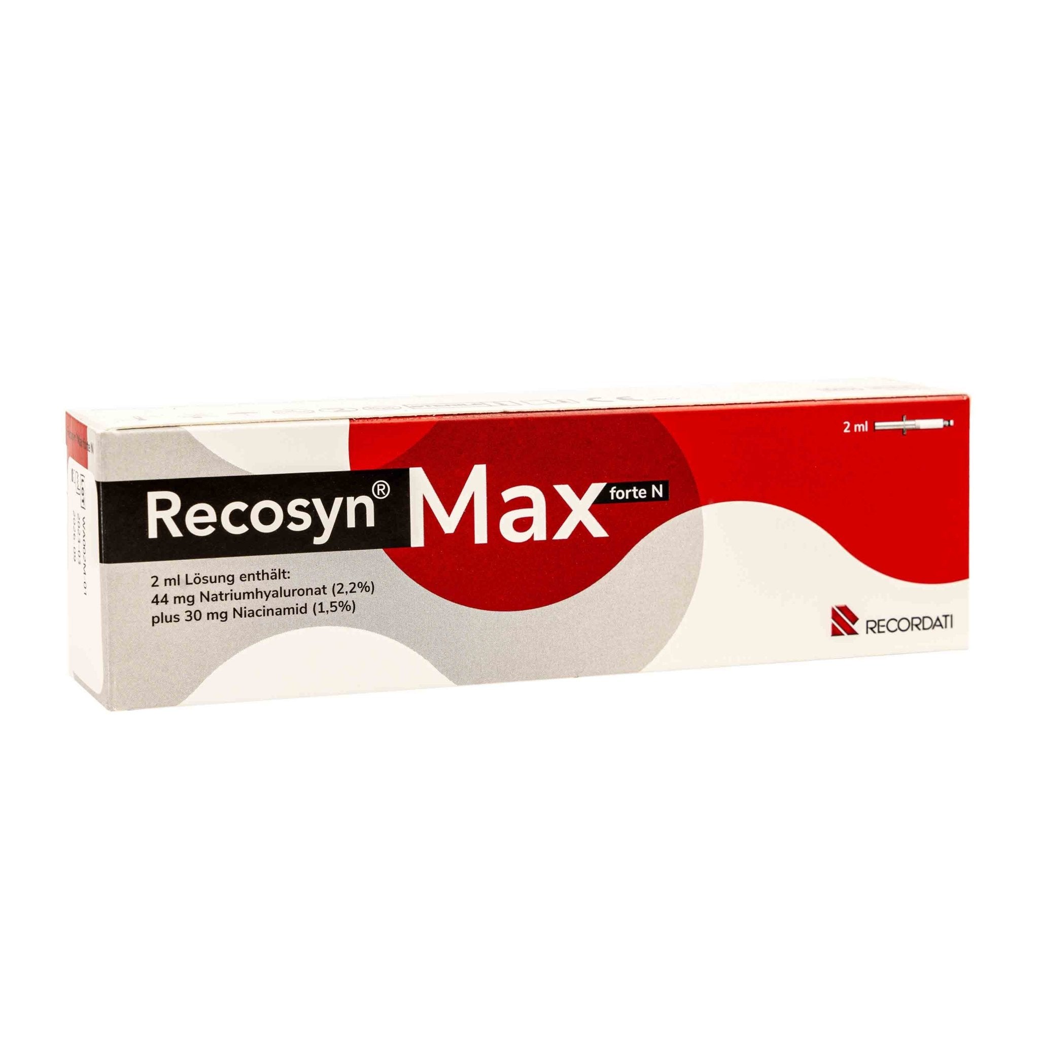 Recosyn Max forte N (Recordati) - Gelenkspritzen | StakonMed